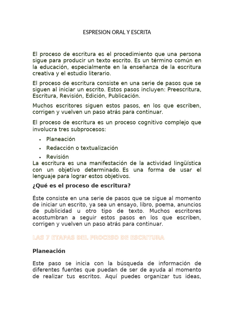 Proceso y Estructura de la Escritura | PDF | Citación | Puntuación