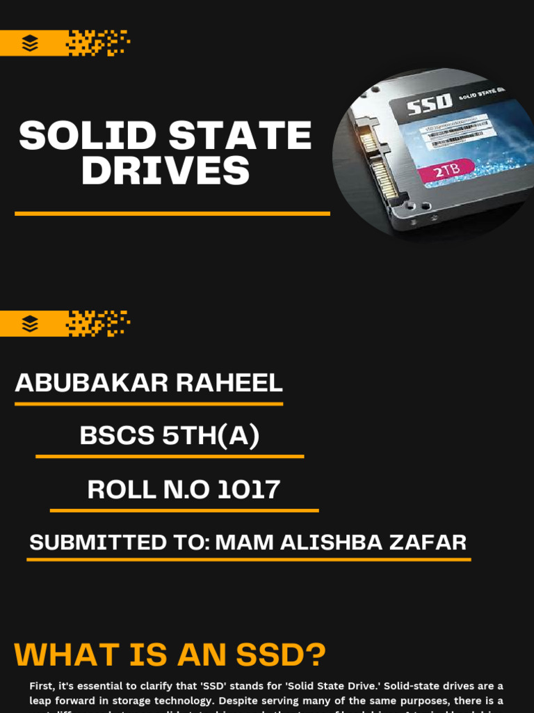 Solid State Drives | PDF