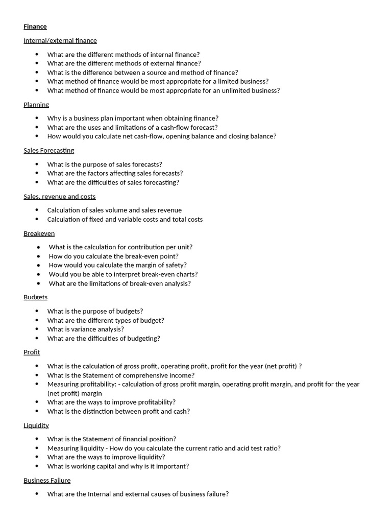 Knowledge recap Theme 2 | PDF