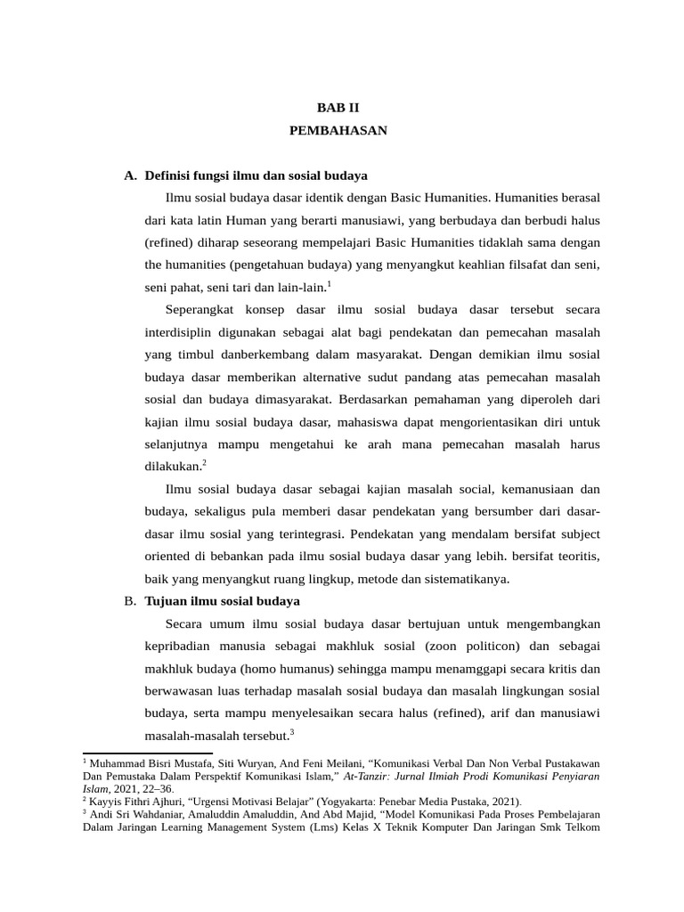 Makalah MK Sosial Budaya 4 | PDF