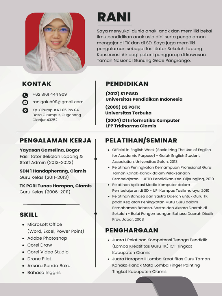 Contoh CV | PDF