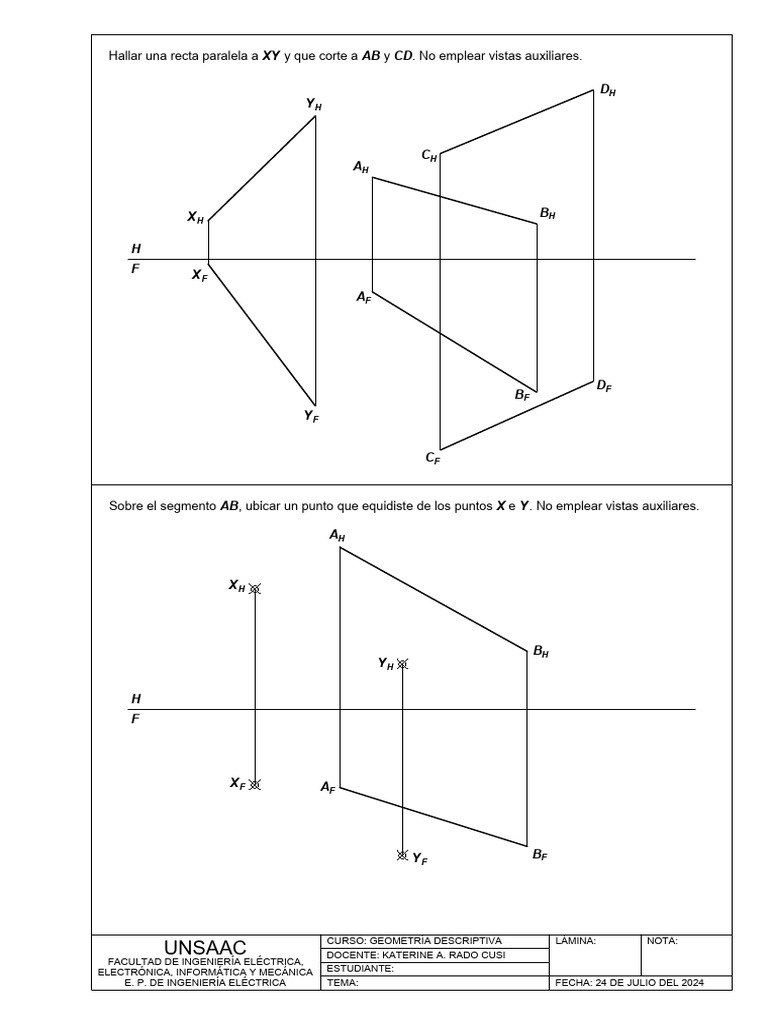 S15.s2 I Ejercicios Sobre Intersecciones-1 | PDF