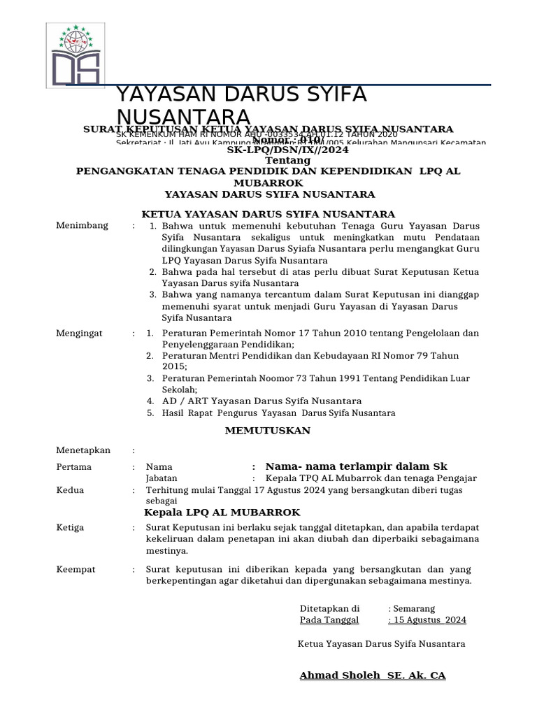 SK Yayasan | PDF