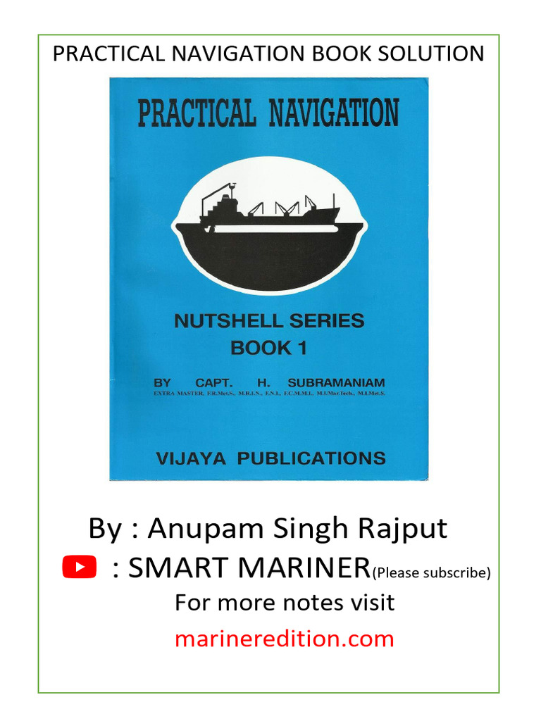 Practical Navigation Book Solution 1 | PDF