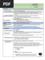 Grade 1 Lesson 1 | PDF | Computer Keyboard | Computing