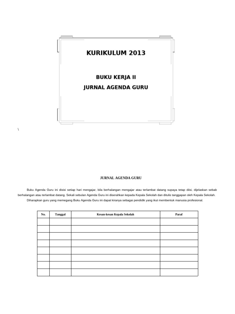 Jurnal Guru Mengajar | PDF