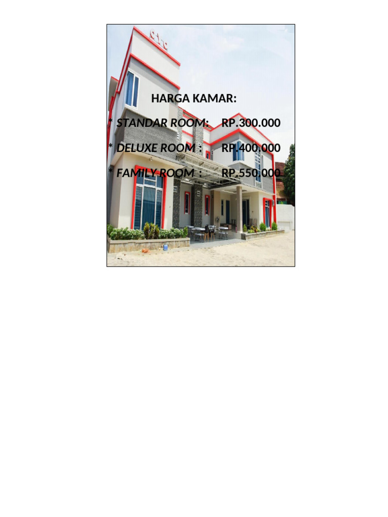Harga Kamar | PDF