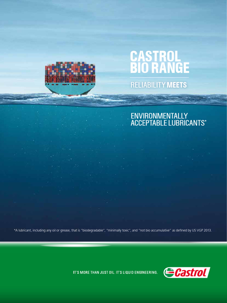 Castrol Bio Range Brochure | PDF