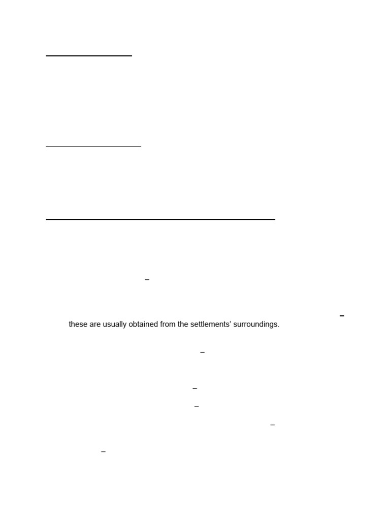 Settlement Studies | PDF