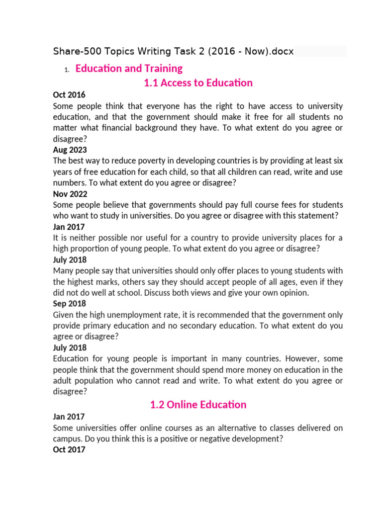 Đề Writting | PDF