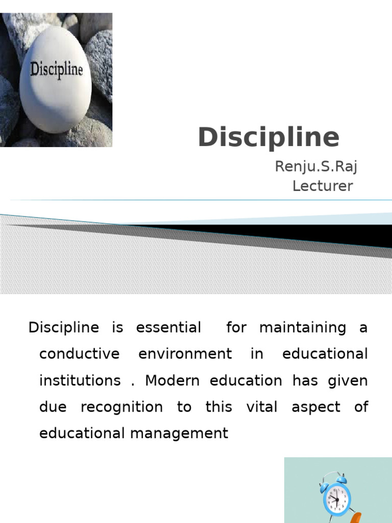 Discipline | PDF