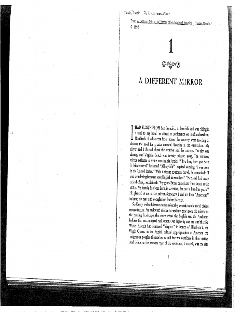 Takaki. A Different Mirror | PDF