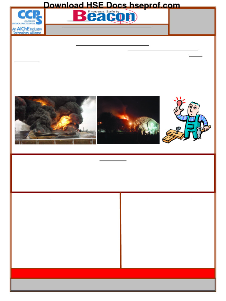 QUE ES SEGURIDAD DE PROCESOS-BEACON | PDF