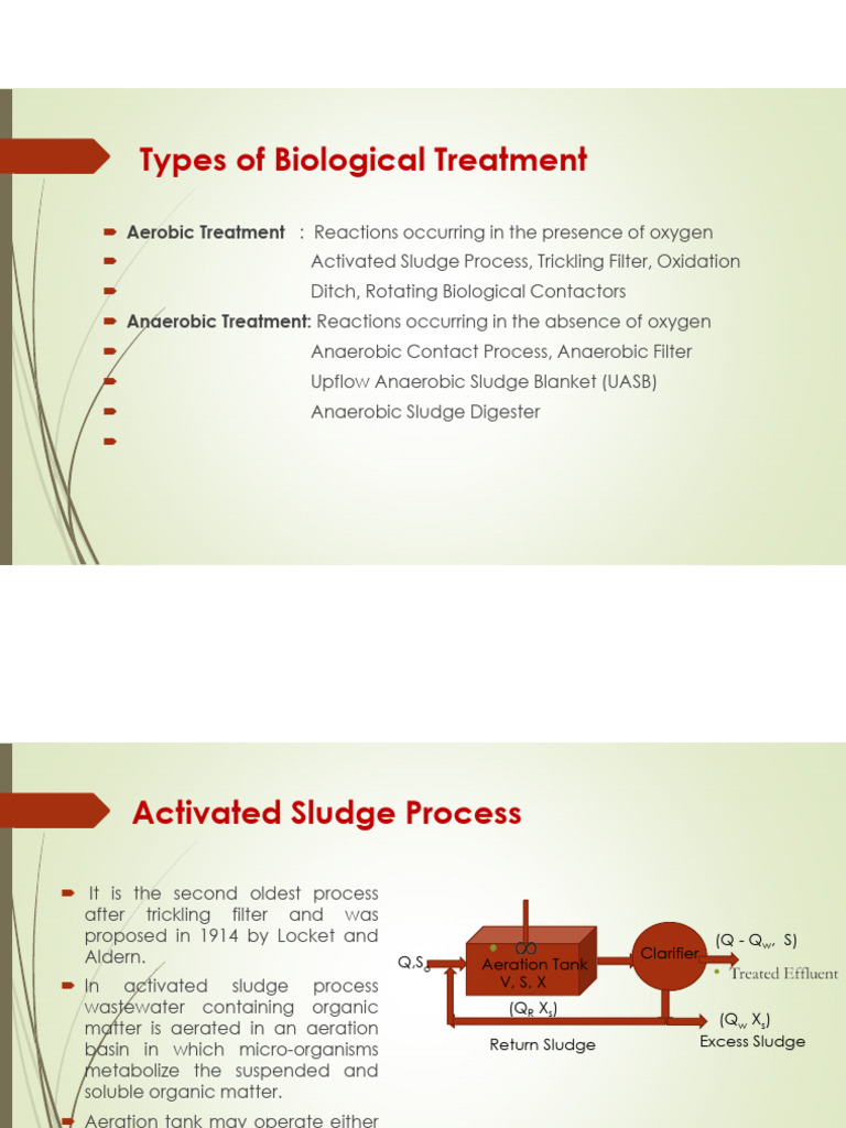 Activated Sludge Process | PDF