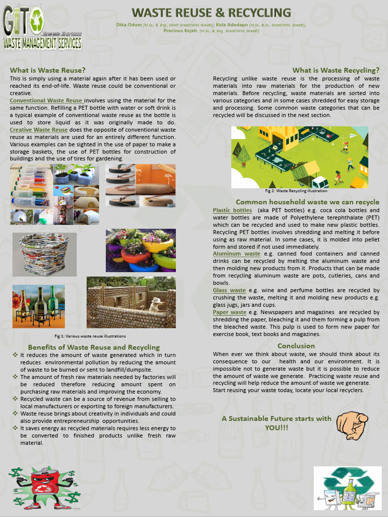 Reuse VS Recycle | PDF