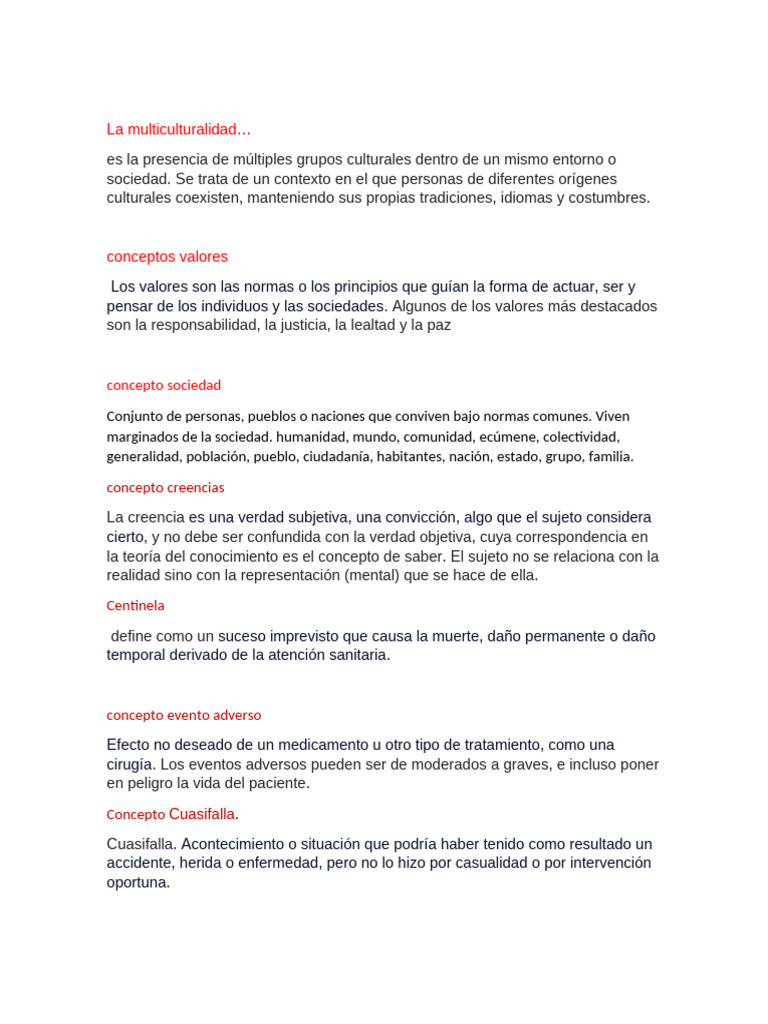 La Multiculturalidad Jpse 2 | PDF