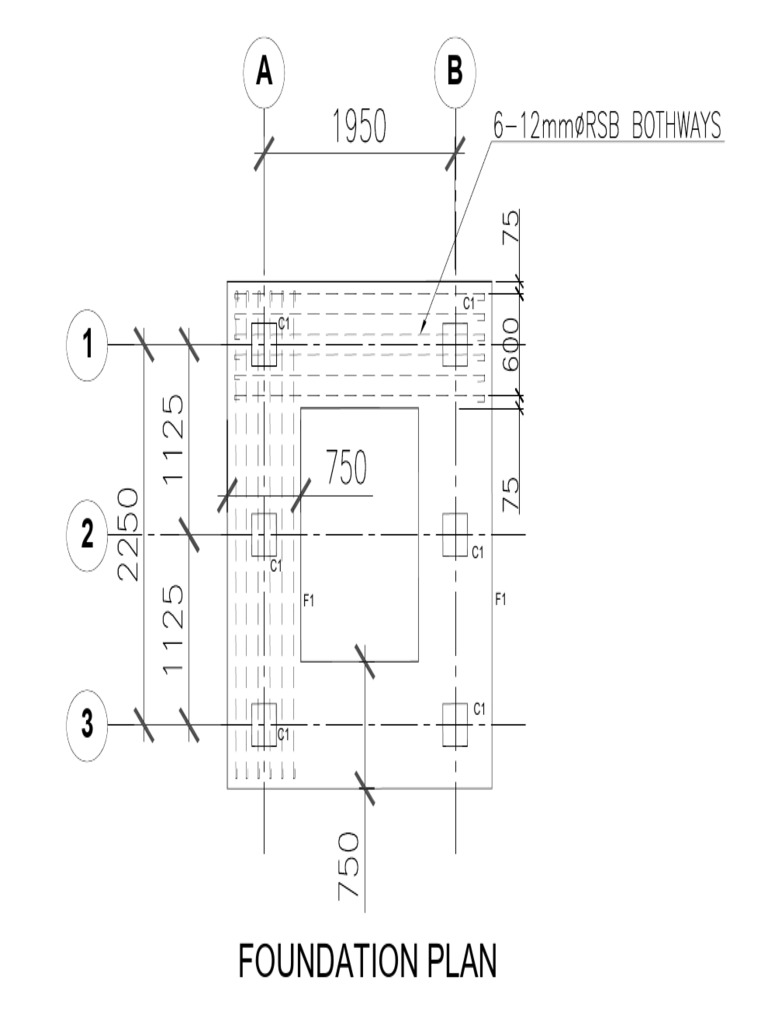 Foundation Plan | PDF
