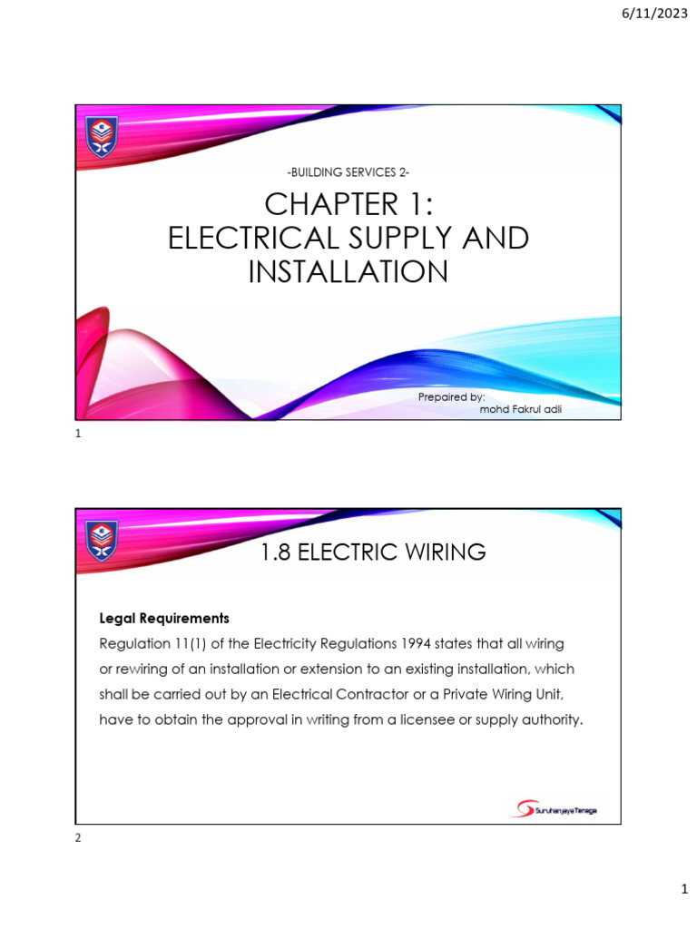 Chapter1part2 Electrical System Pdf