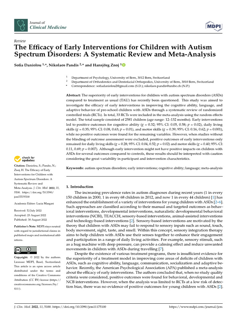 Autism Scale | PDF | Autism Spectrum | Randomized Controlled Trial