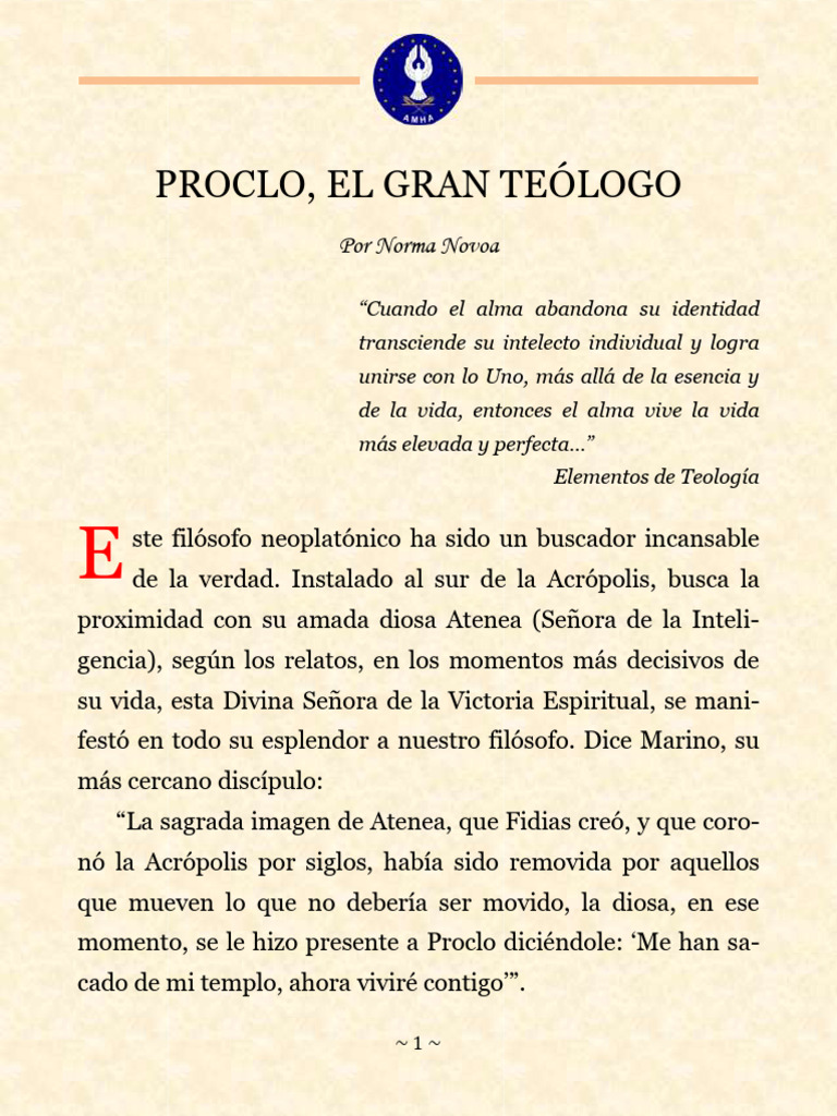 Proclo | PDF