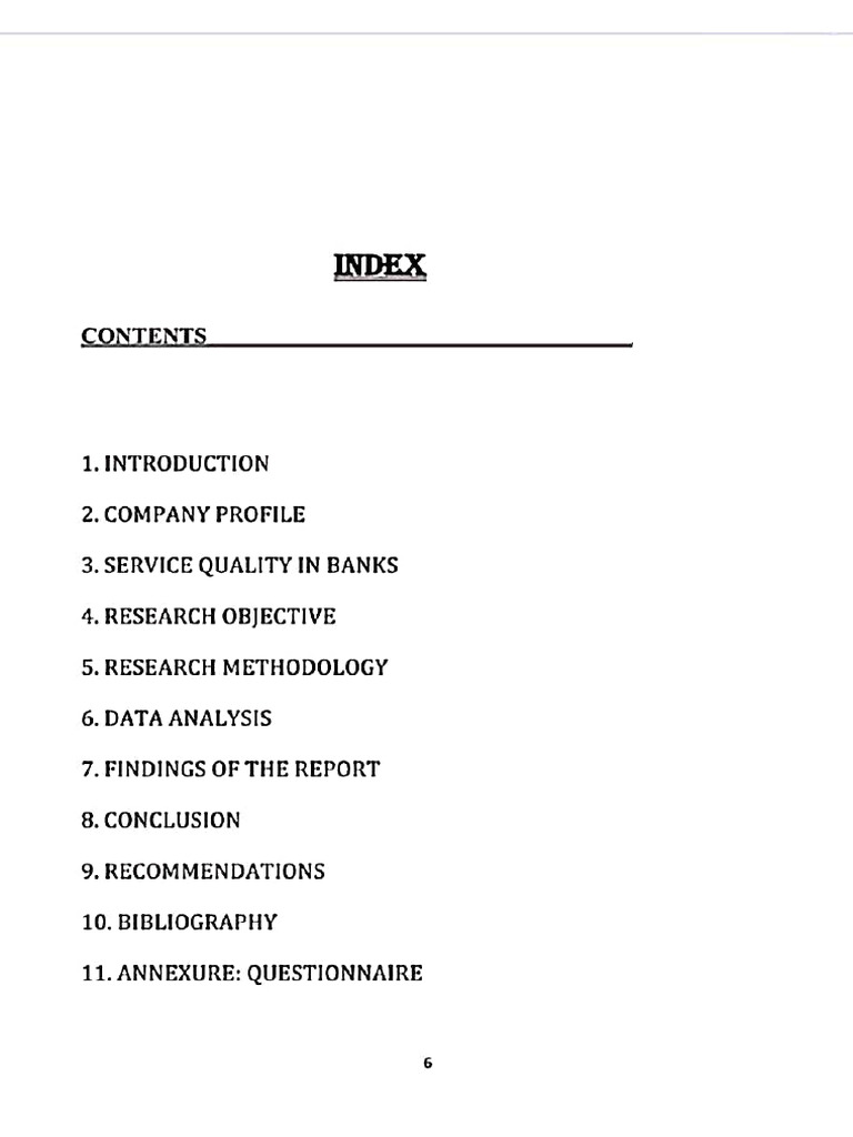 Project Report On HDFC Bank | PDF
