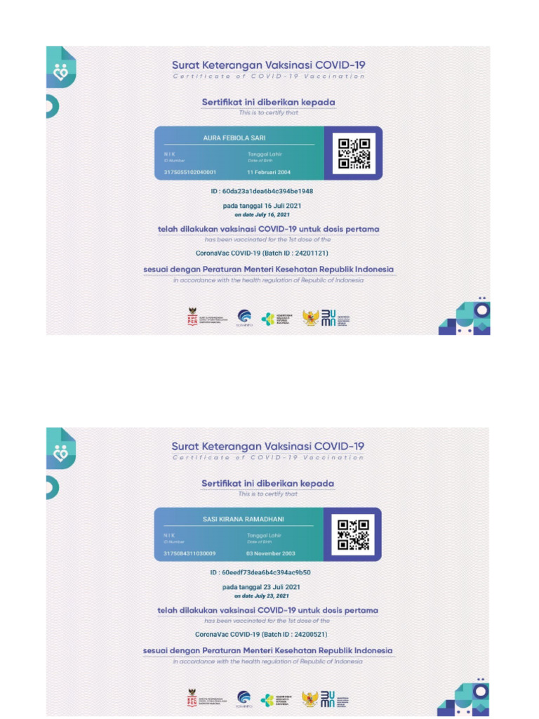 Vaksin Xii Otkp 2 | PDF