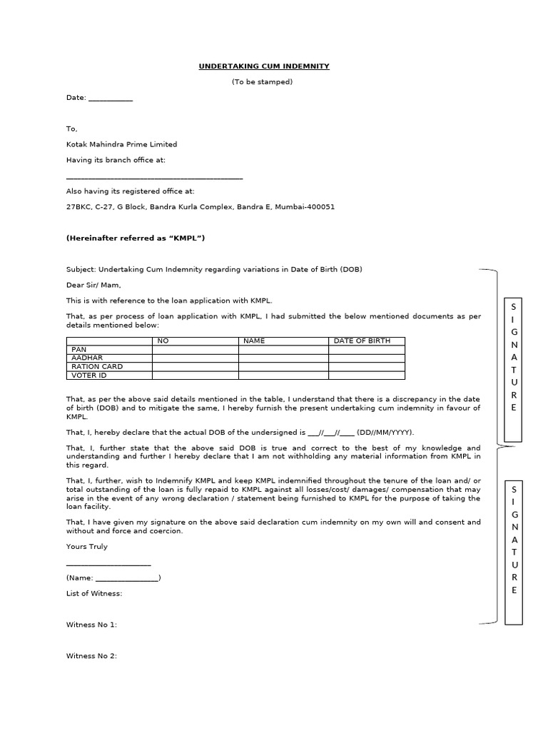Dual Dob Format | PDF