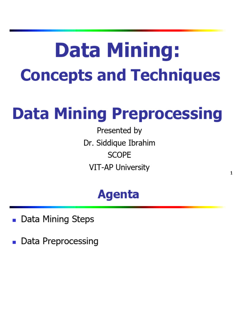 2. Data Preprocessing Steps | PDF