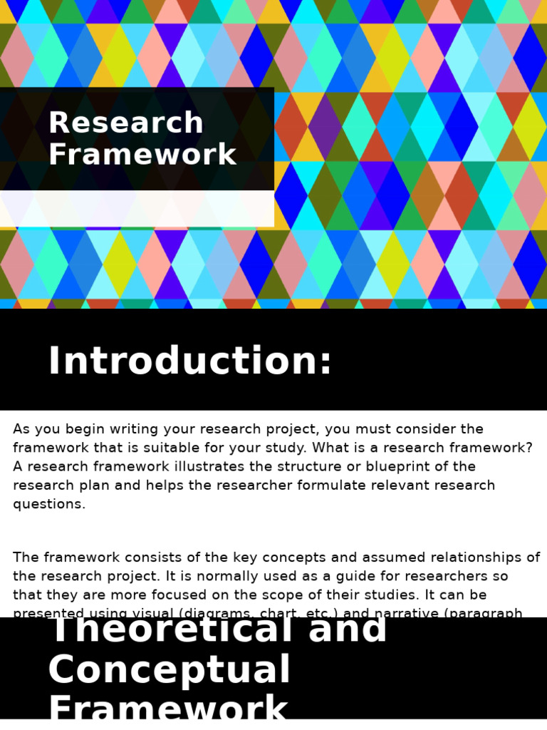 Ppt11 Research Framework | PDF