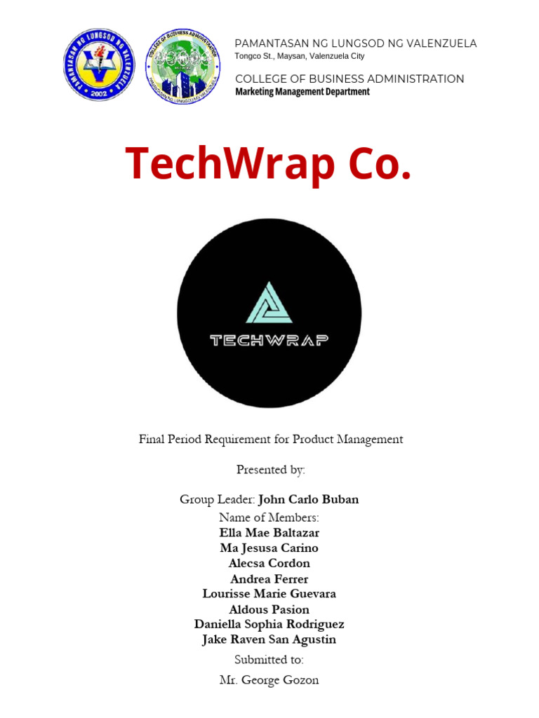 TechWrap Final Manuscript | PDF