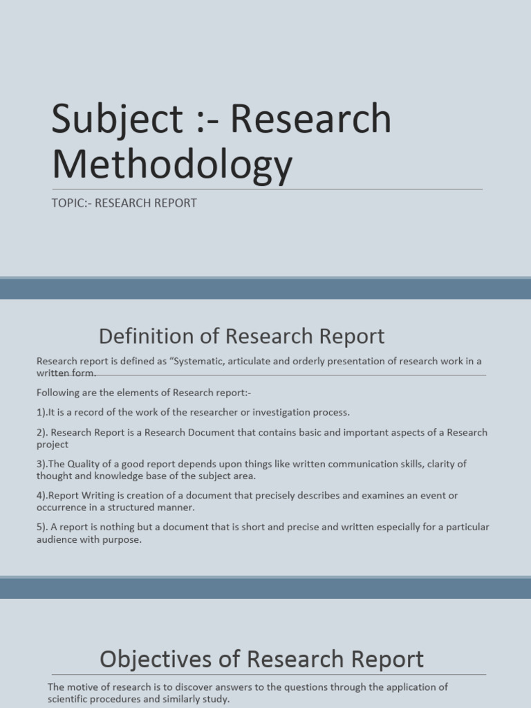 Research Methodology 2 | PDF