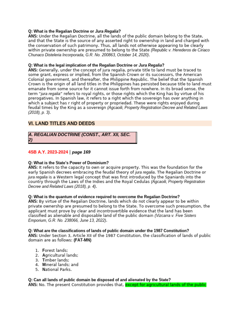 Land Registration | PDF