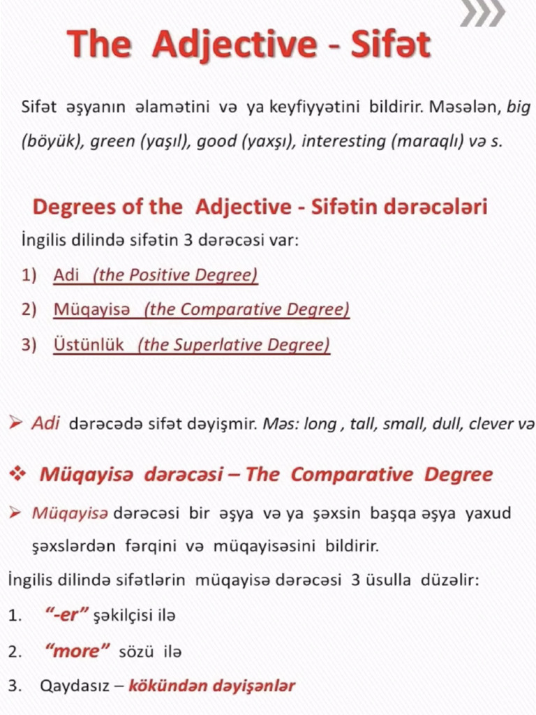 Adjective | PDF