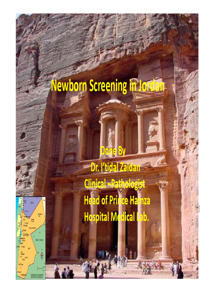 Newborn Screening in Jordan | PDF