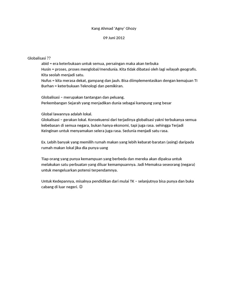 Kang Ahmad Ghozi | PDF