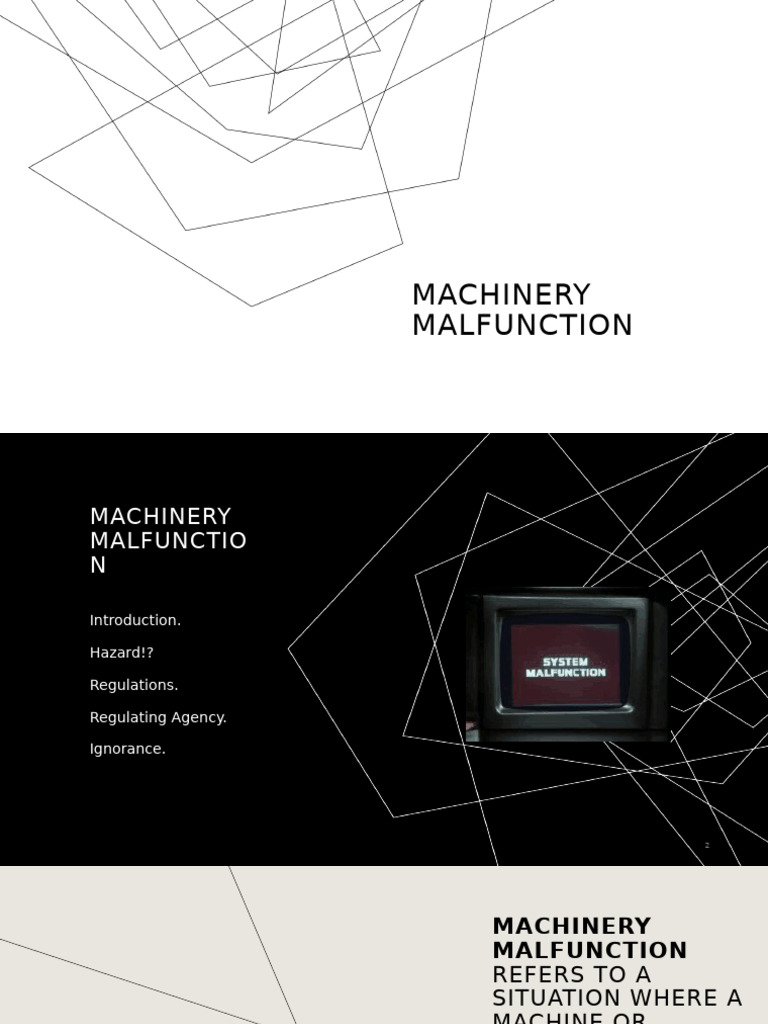 Machine Fail | PDF
