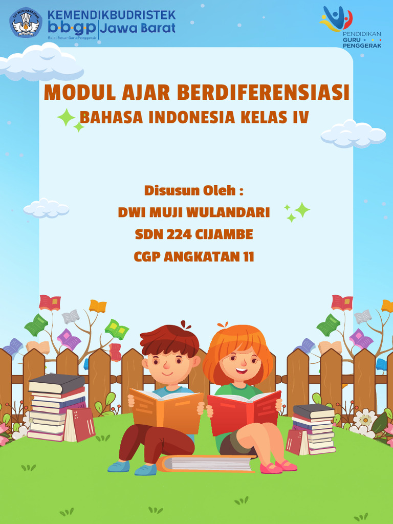 Modul Ajar Berdiferensiasi - CGP Dwi Muji Wulandari, S.Pd. | PDF
