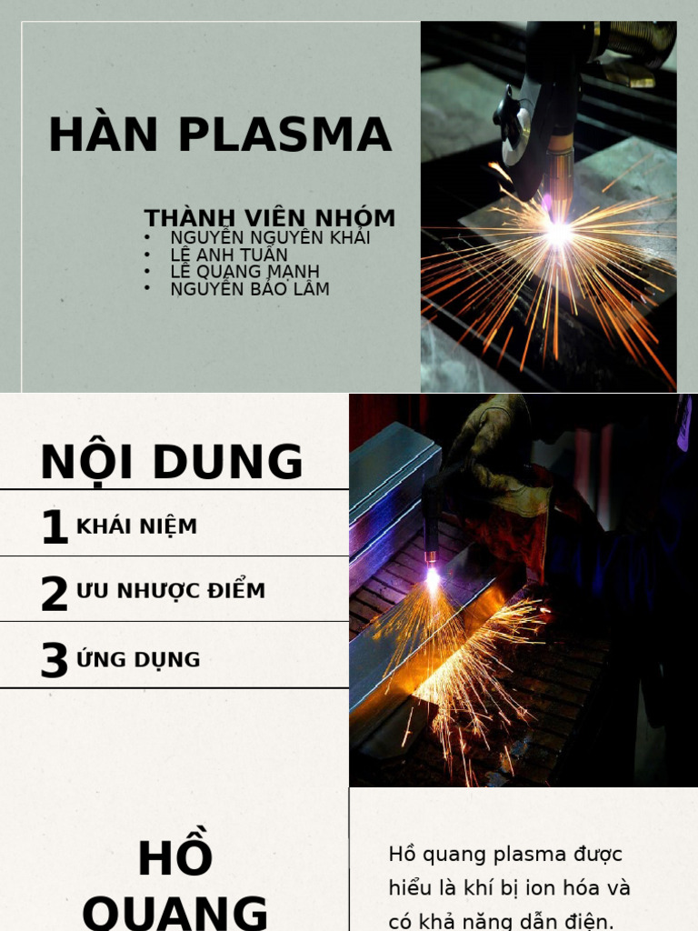 Báo Cáo Hàn Plasma | PDF