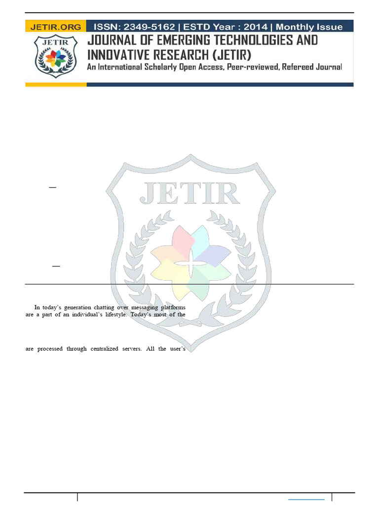JETIR2305B41 | PDF