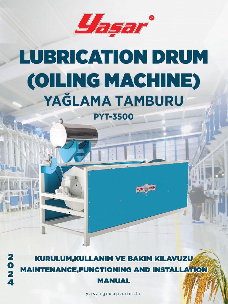 Oiling Machine User Manual | PDF