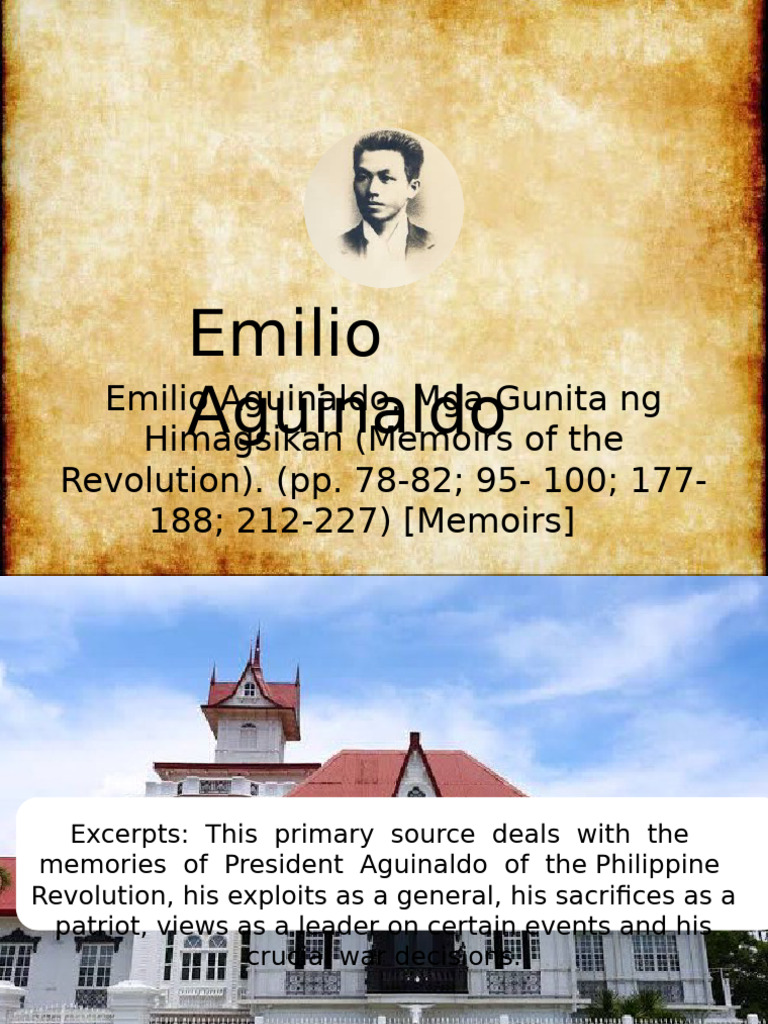 Emilio Aguinaldo Presentation - WPS Office | PDF