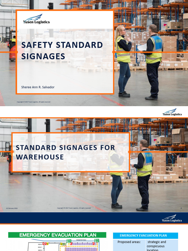Standard Signages 2018 | PDF