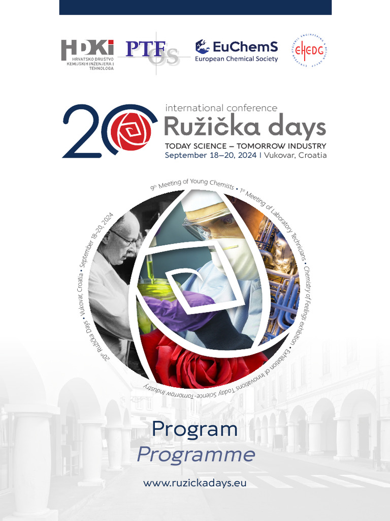 Ružičkini Dani 2024. - Preliminarni Program | PDF