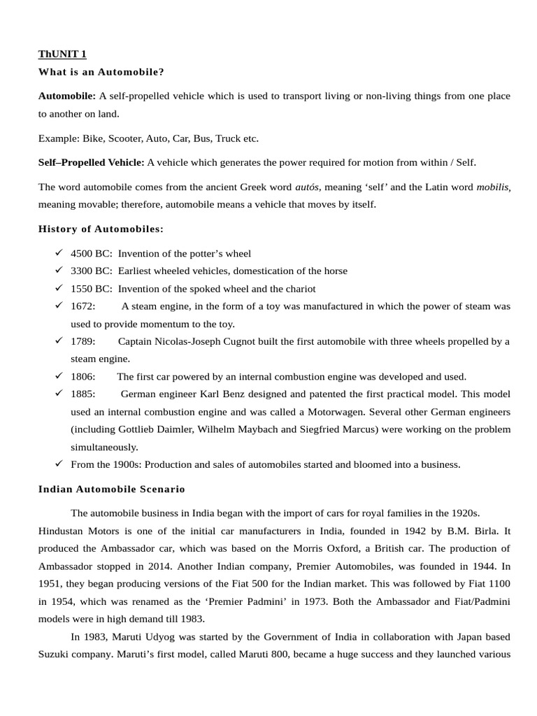 UNIT 1 Notes | PDF