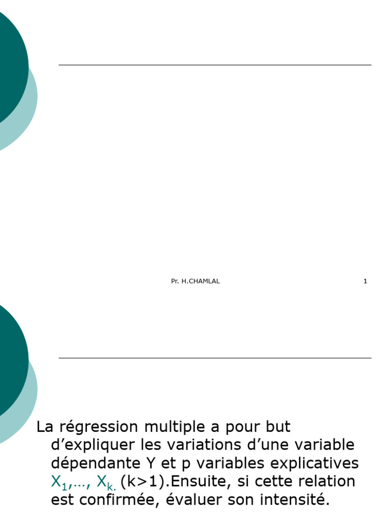 Regression Multiple | PDF