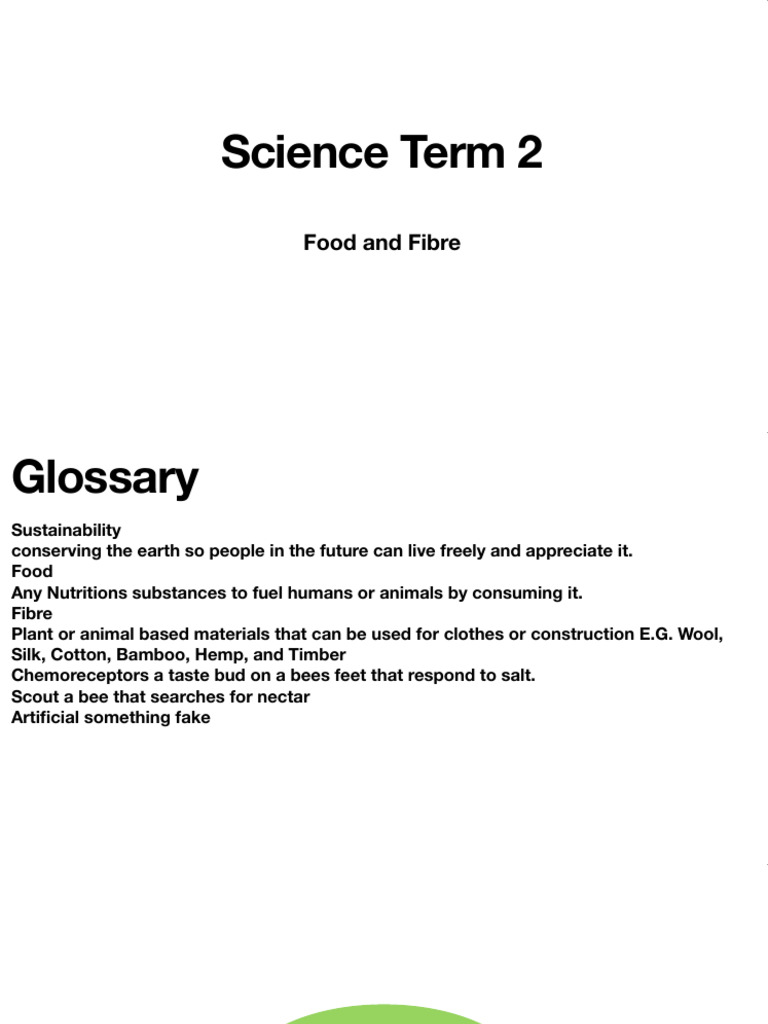 Science Term 2 | PDF