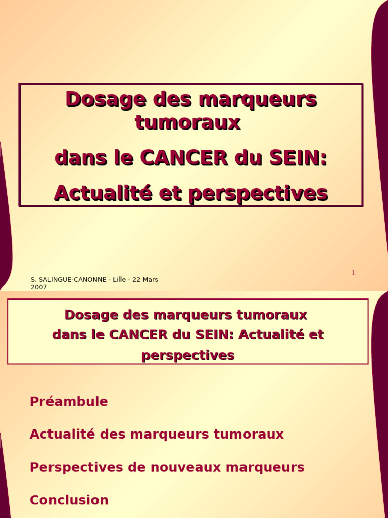 Marqueurs | PDF