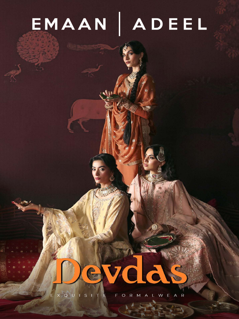 Devdas by Emaan Adeel - 240810 - 140318 | PDF | Embroidery | Cooking, Food & Wine