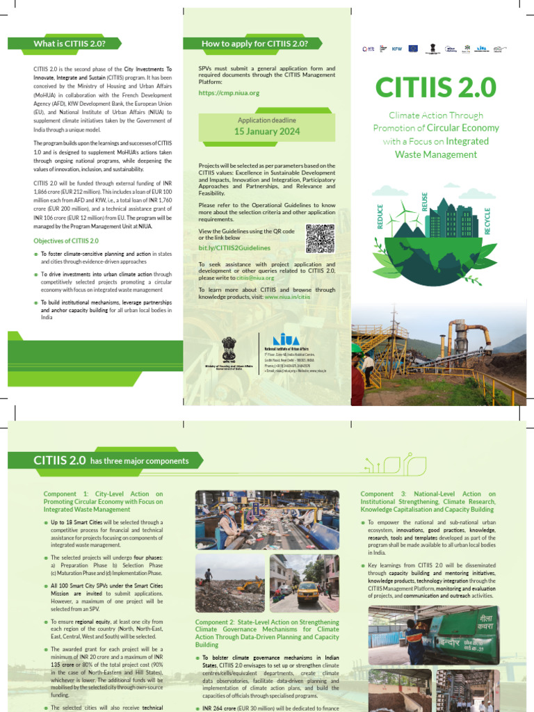 CITIIS 2.0 Brochure - REVISED | PDF | Economies | Economy And The ...