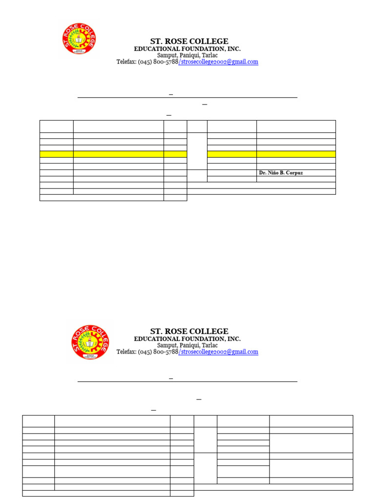 BSA-REVISED-SCHEDULE-1 | PDF